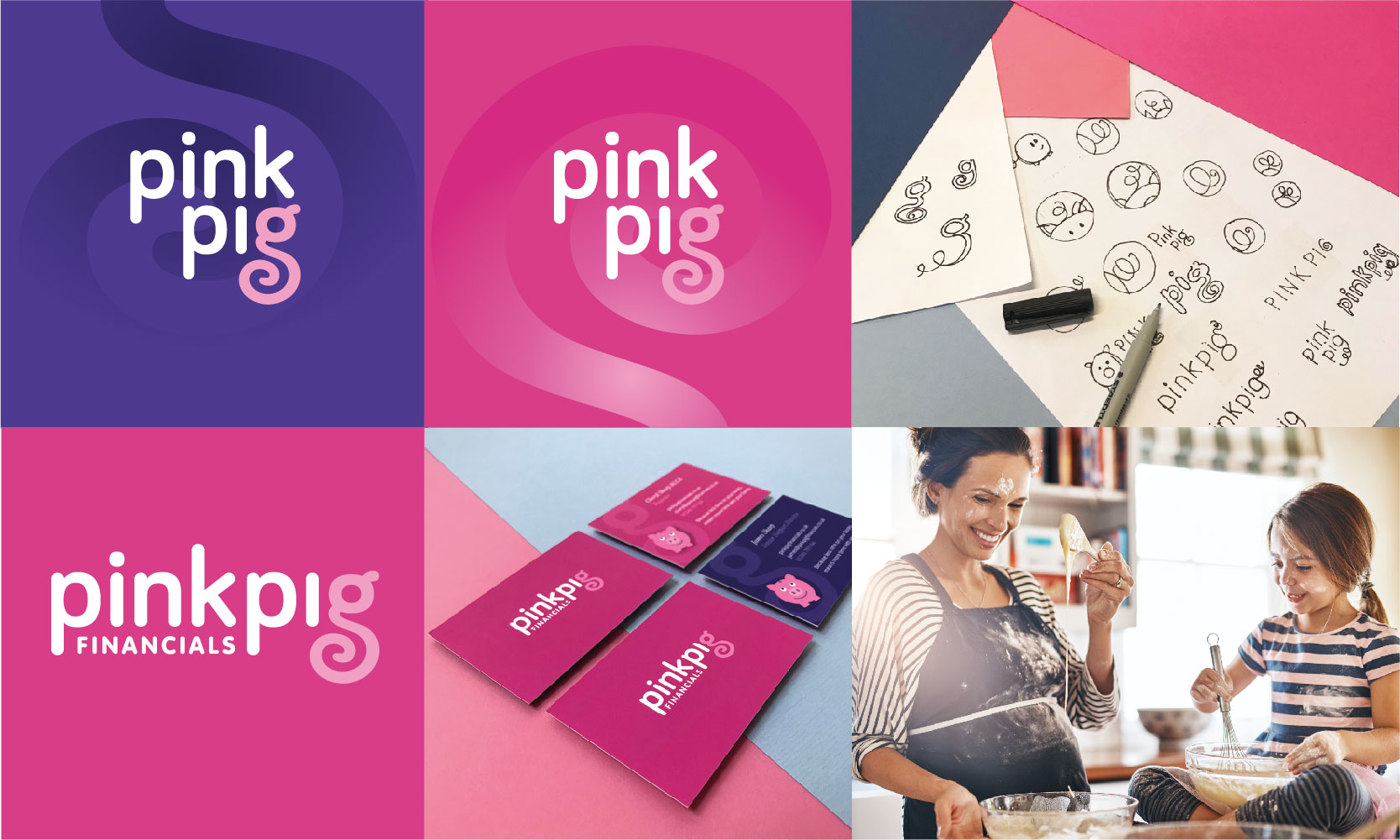 Pink Pig Financials Brand Refresh - How we brought it to life | Pink Pig